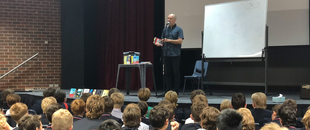 Author Steven Herrick visits BGS! - Brighton Grammar: Leading Private ...