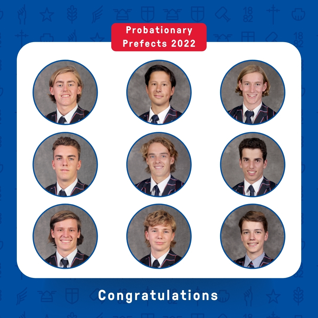 Meet your 2022 Probationary Prefects - Brighton Grammar: Leading Private School | Boys’ School ...