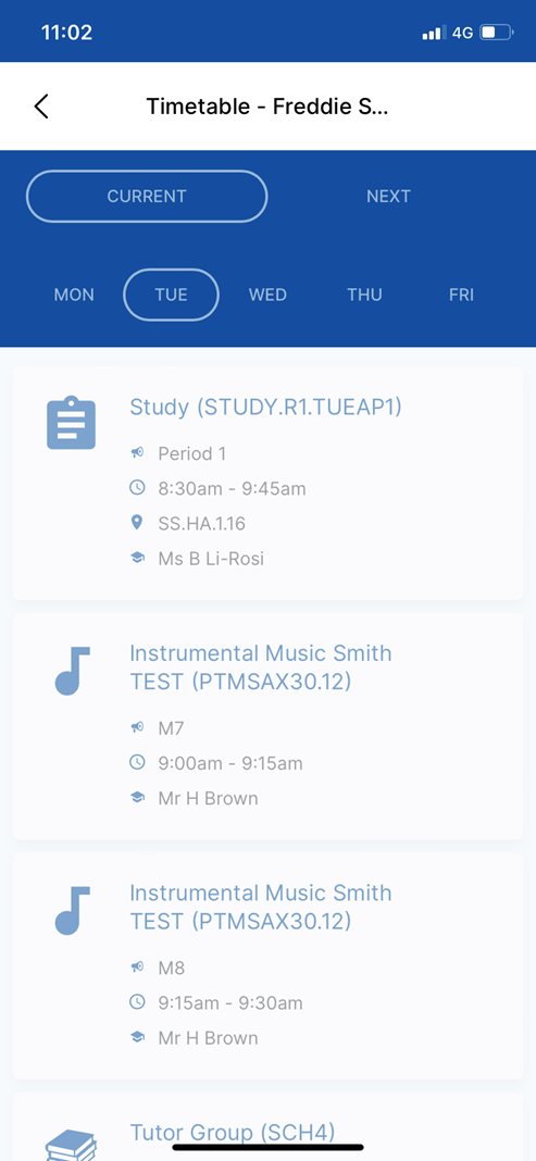Music Timetabling - Brighton Grammar: Leading Private School | Boys ...