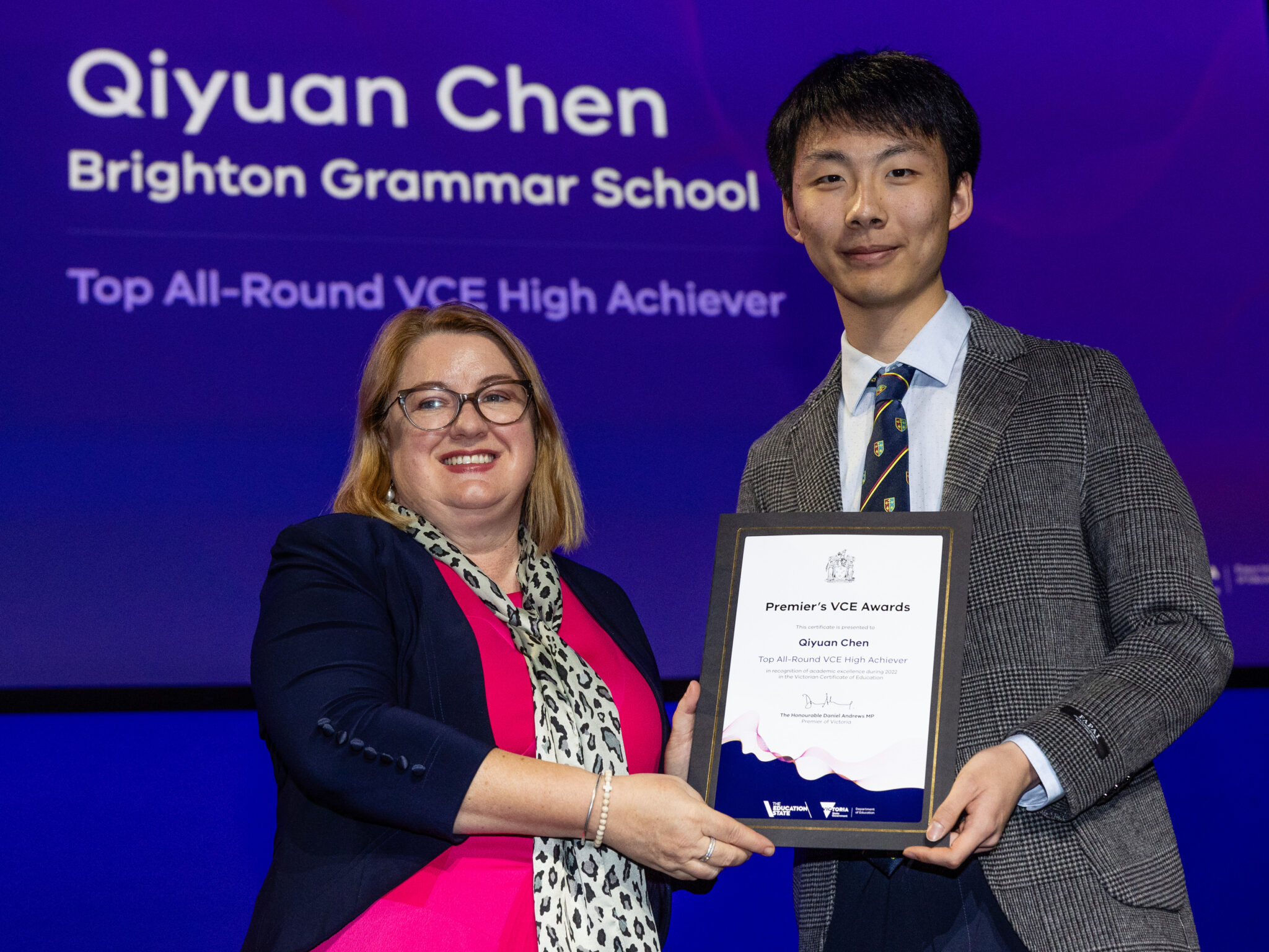 Premier VCE Awards - Brighton Grammar: Leading Private School | Boys ...